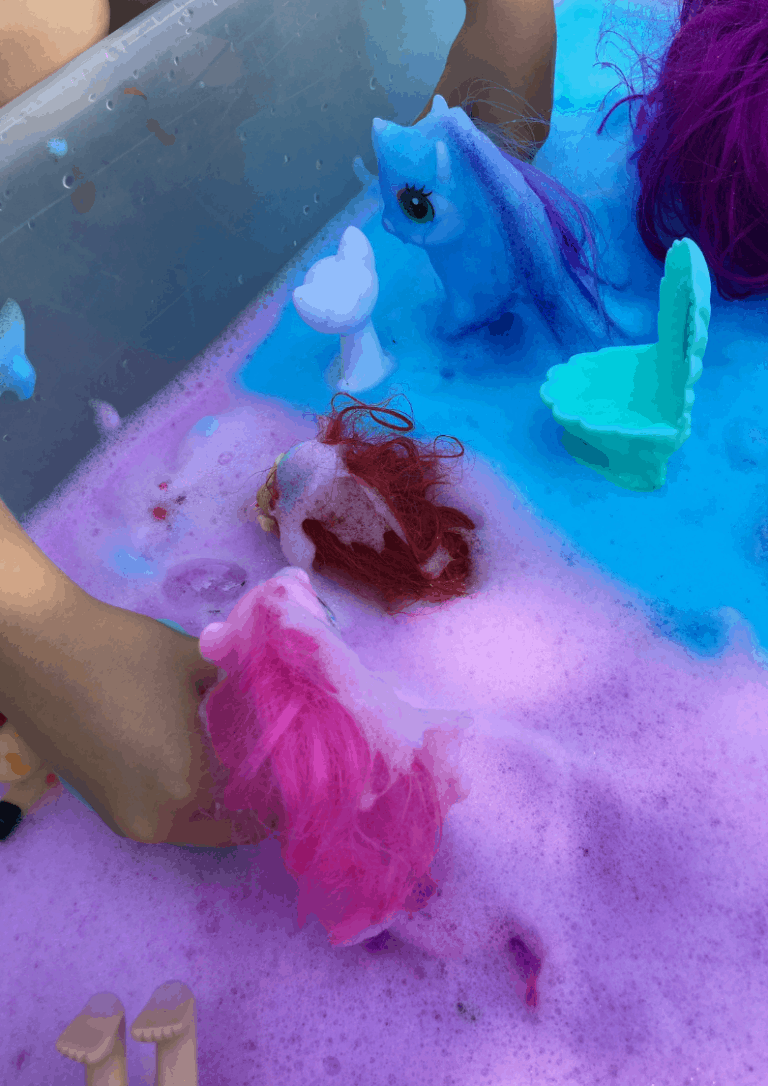 Super Crazy Bubble Foam (with a secret ingredient)