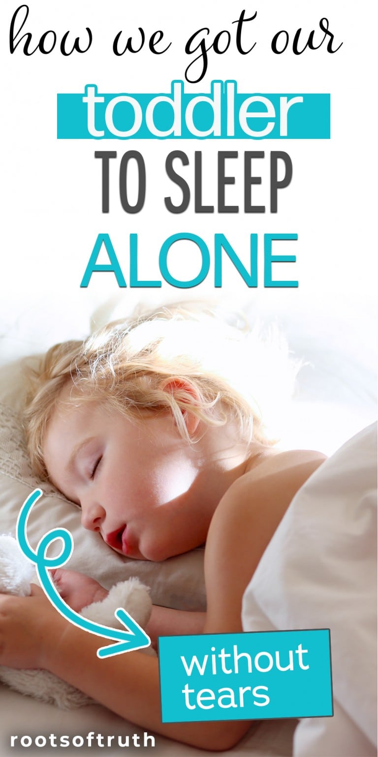 How We Got Our Toddler To Sleep Alone