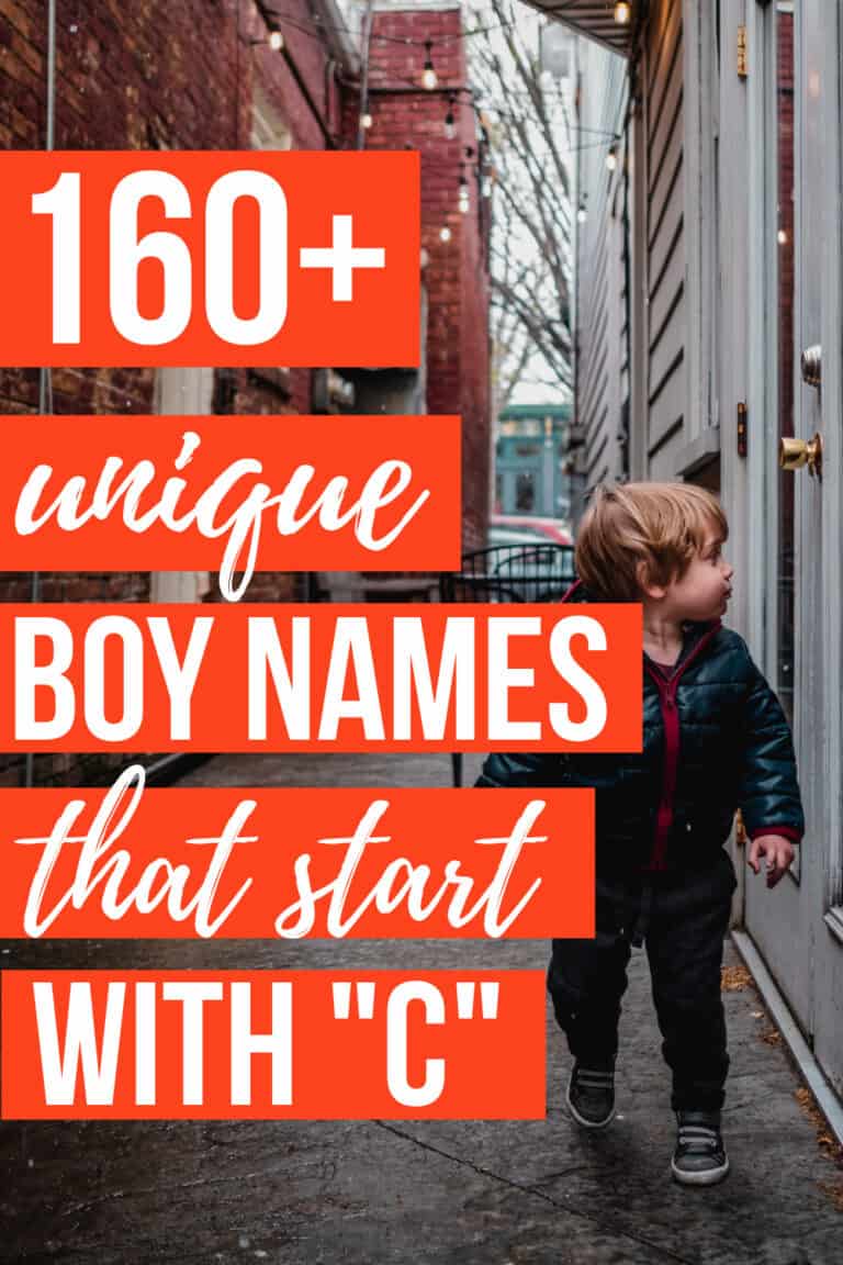 Unique Baby Boy Names That Start With C | 2025 The Mommyhood Club