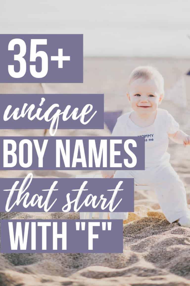 Unique Baby Boy Names that Start with F | 2025 The Mommyhood Club