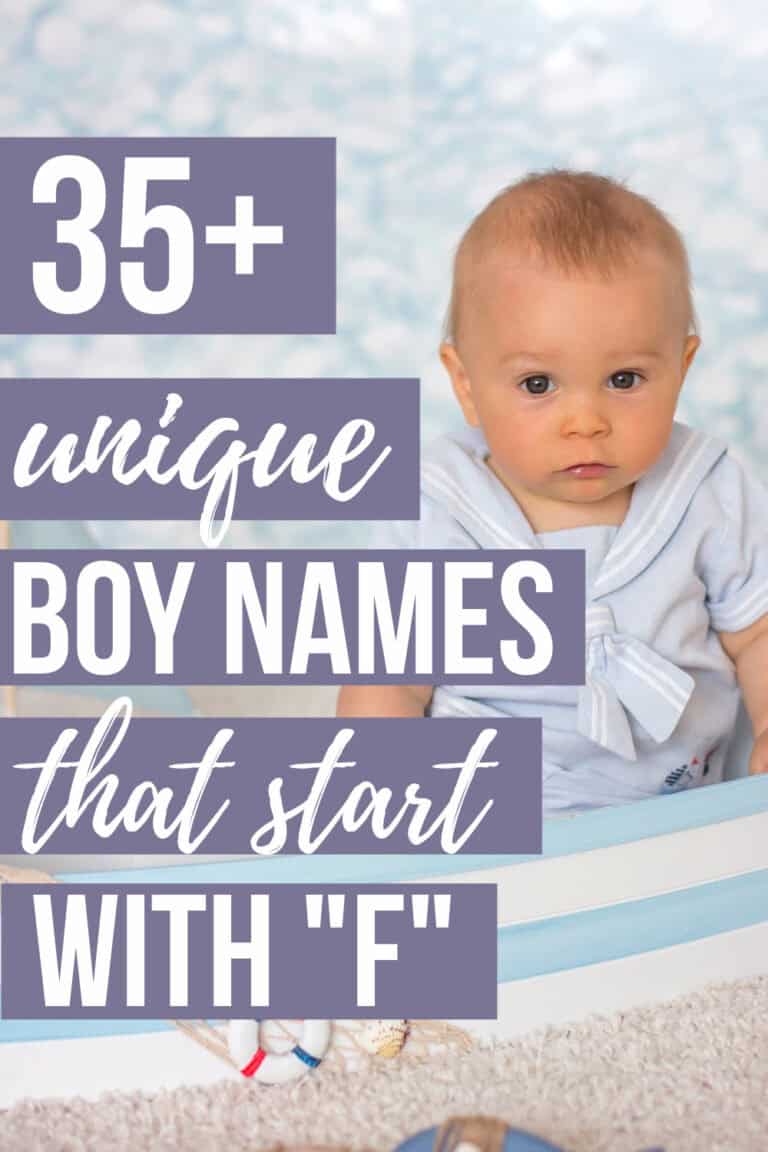 Unique Baby Boy Names that Start with F | 2025 The Mommyhood Club