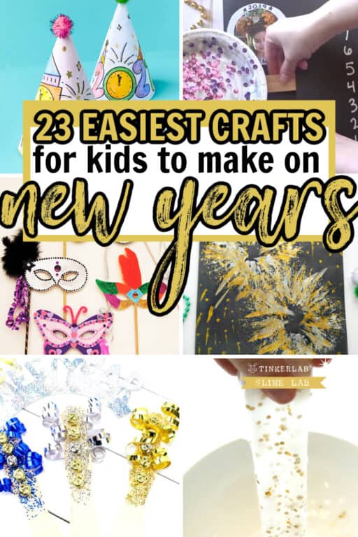 23 Fun and Easy New Years Crafts for Kids | 2026
