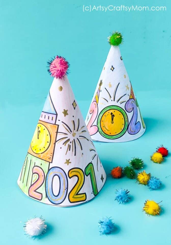 25 Easy New Years Crafts for Kids | 2026