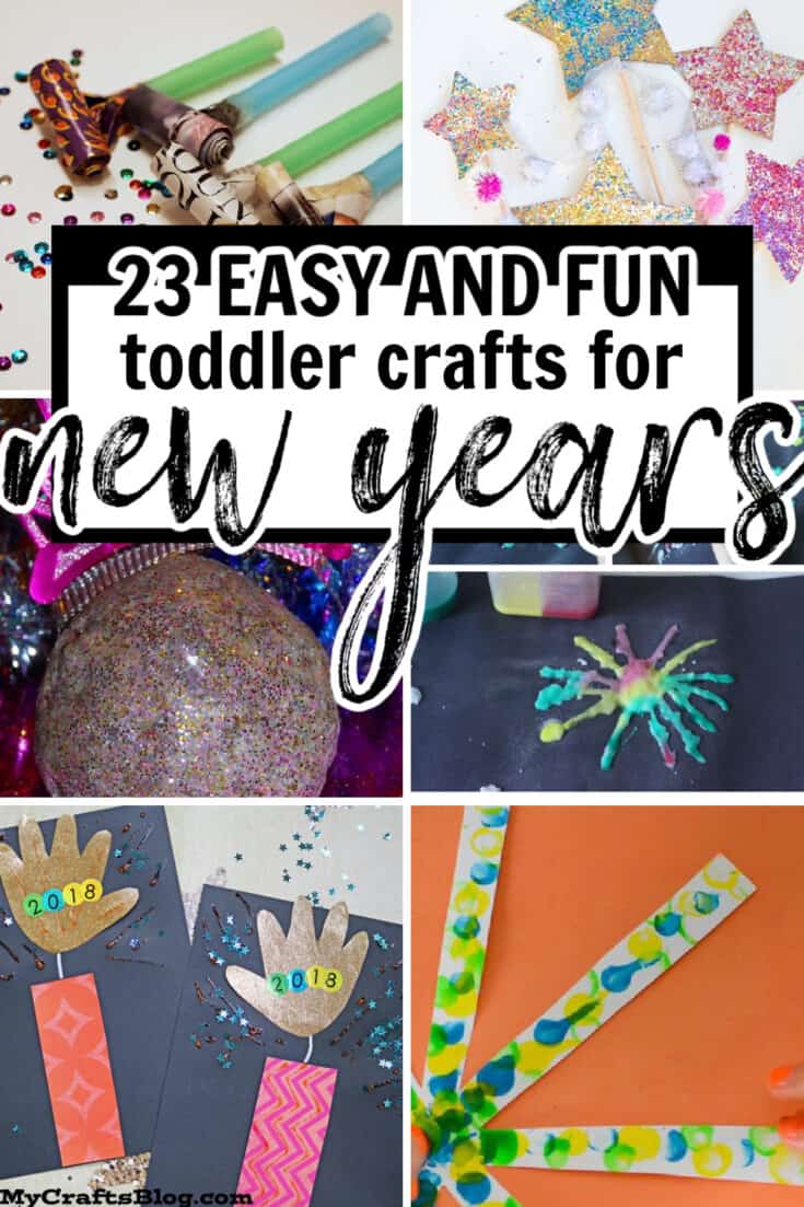 22 Fun and Easy New Years Crafts for Toddlers | 2026