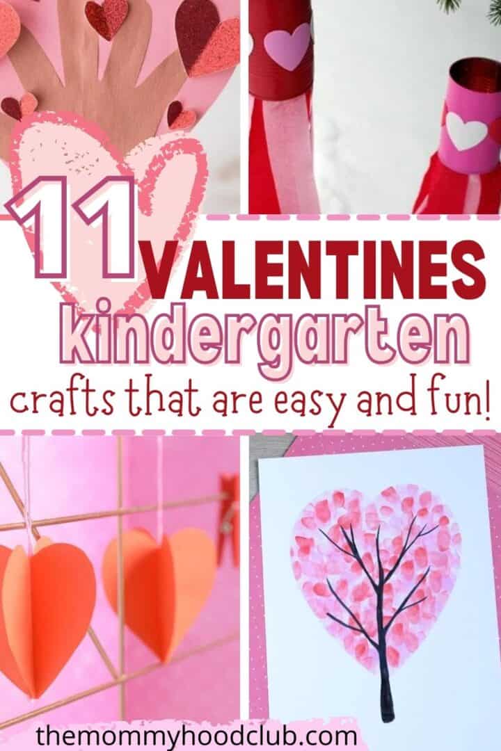 Kindergarten Valentine Crafts (Valentine’s Day crafts for pre-k and ...