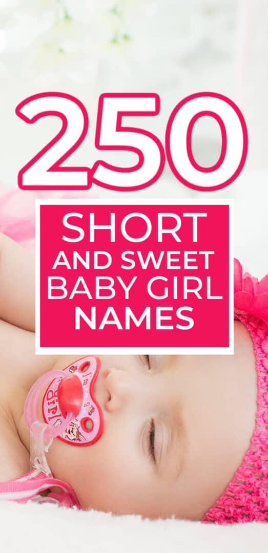 250 Short Girl Names: Cute & Petite Girl Names | 2025