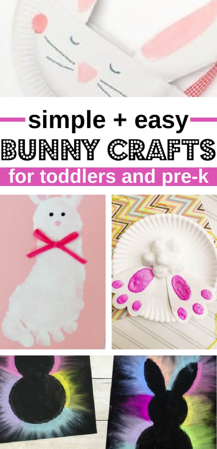 15+ Adorable Bunny Crafts for Toddlers and Preschoolers {super cute ...