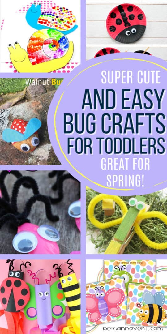 14 Easy Bug and Insect Crafts for Toddlers | 2025 The Mommyhood Club