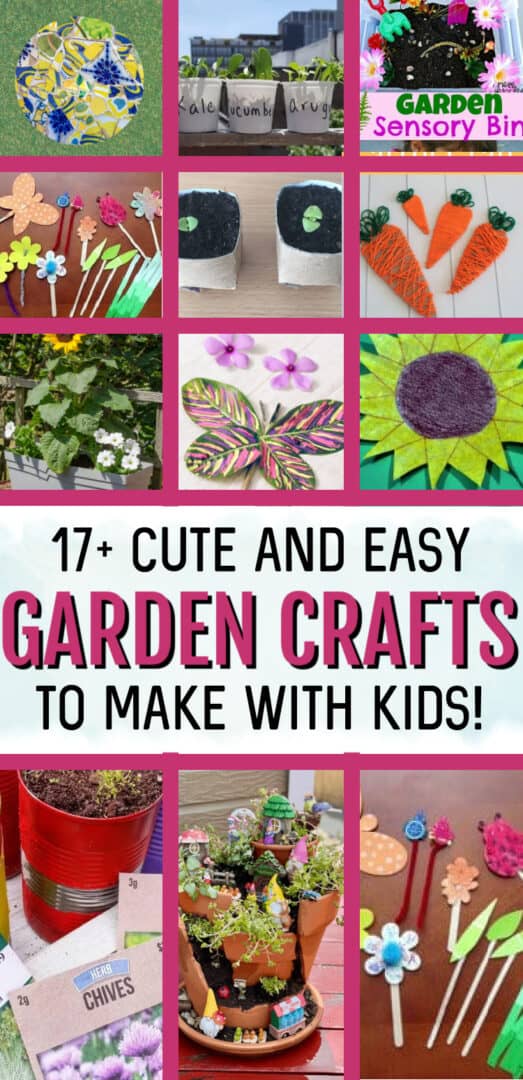 15 Easy Garden Crafts for Toddlers! | 2025 The Mommyhood Club