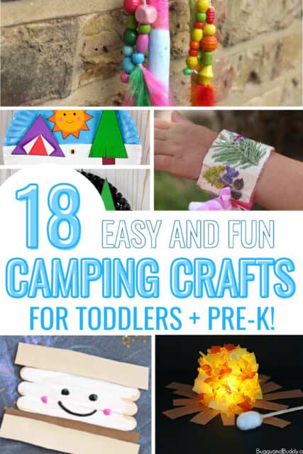 18 Camping Crafts for Toddlers | 2025 The Mommyhood Club