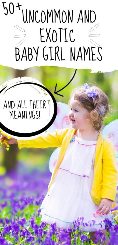 50 Exotic Baby Girl Names | 2025 The Mommyhood Club