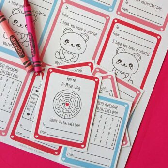 25 Cute and Free Printable Valentine's Day Cards for Students | The ...