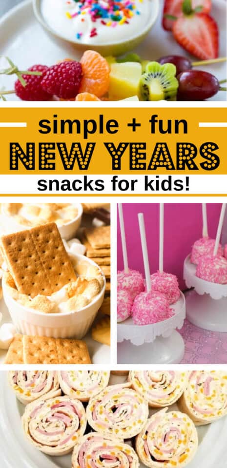 24 Easy and Fun New Year's Snacks for Kids | The Mommyhood Club 2025