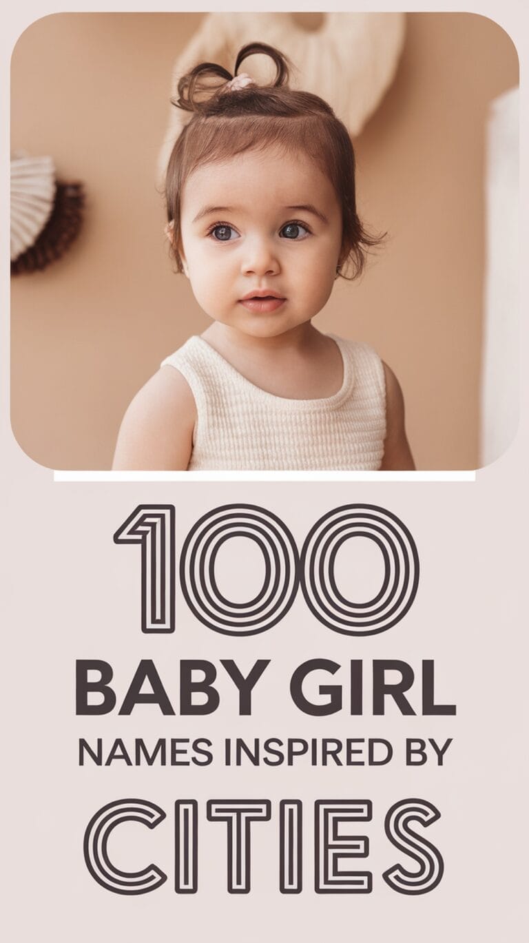 100 Cool City Inspired Names for Girls | The Mommyhood Club 2026