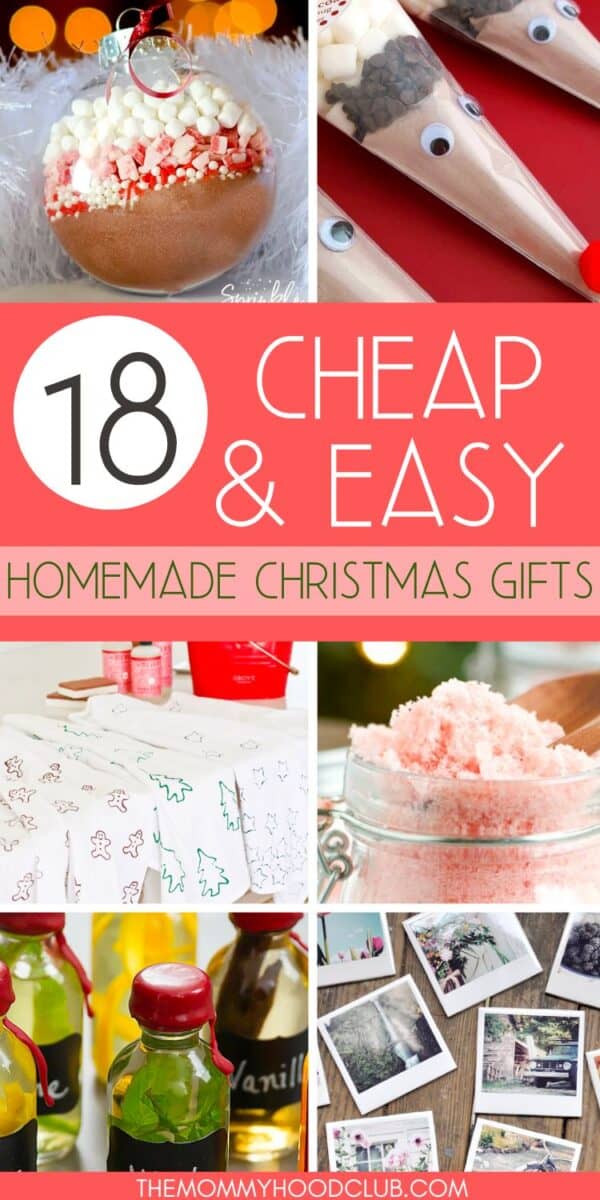 18 Cheap and Easy Homemade Christmas Gift Ideas | The Mommyhood Club 2025
