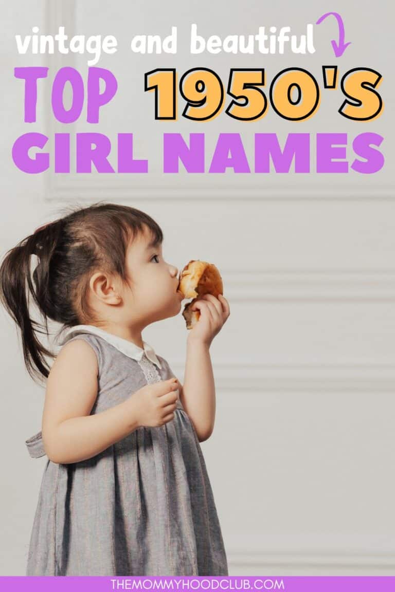 Top 1950's Girl Names {vintage and beautiful} | The Mommyhood Club 2026