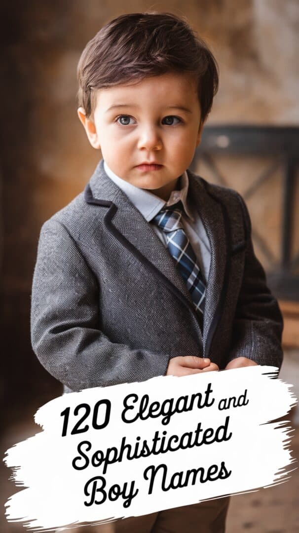120 Elegant and Sophisticated Boy Names | The Mommyhood Club 2026