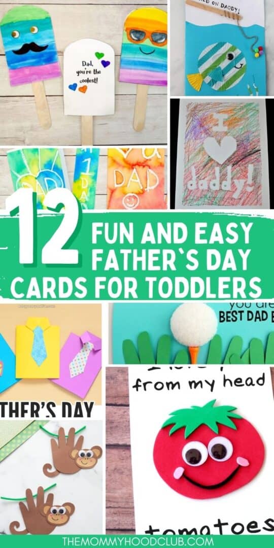 Simple and Sweet Father's Day Cards for Toddlers | 2025