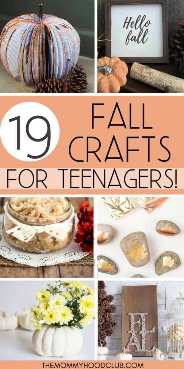 19 Fun Fall Crafts for Tweens and Teens to Make! | 2025 The Mommyhood Club