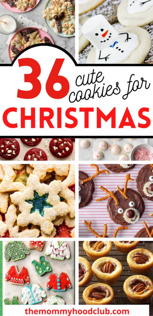 36 Cute Christmas Cookie Ideas | 2025 The Mommyhood Club