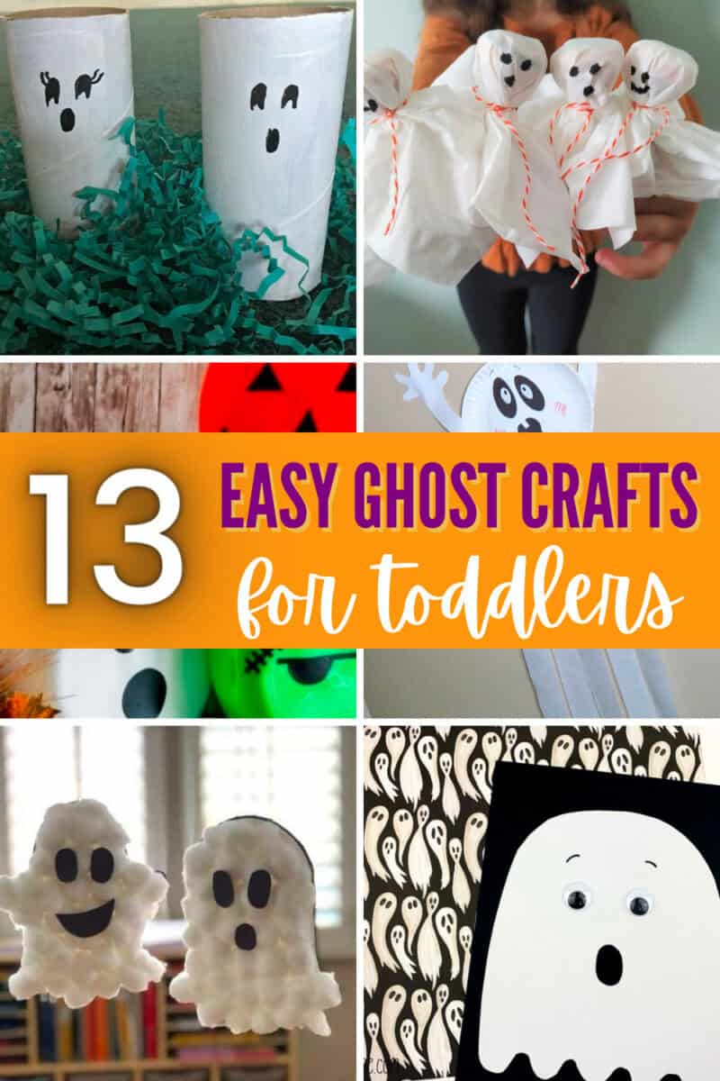 13 Spooky Ghost Crafts for Toddlers {fun for Halloween!} | 2025 The ...