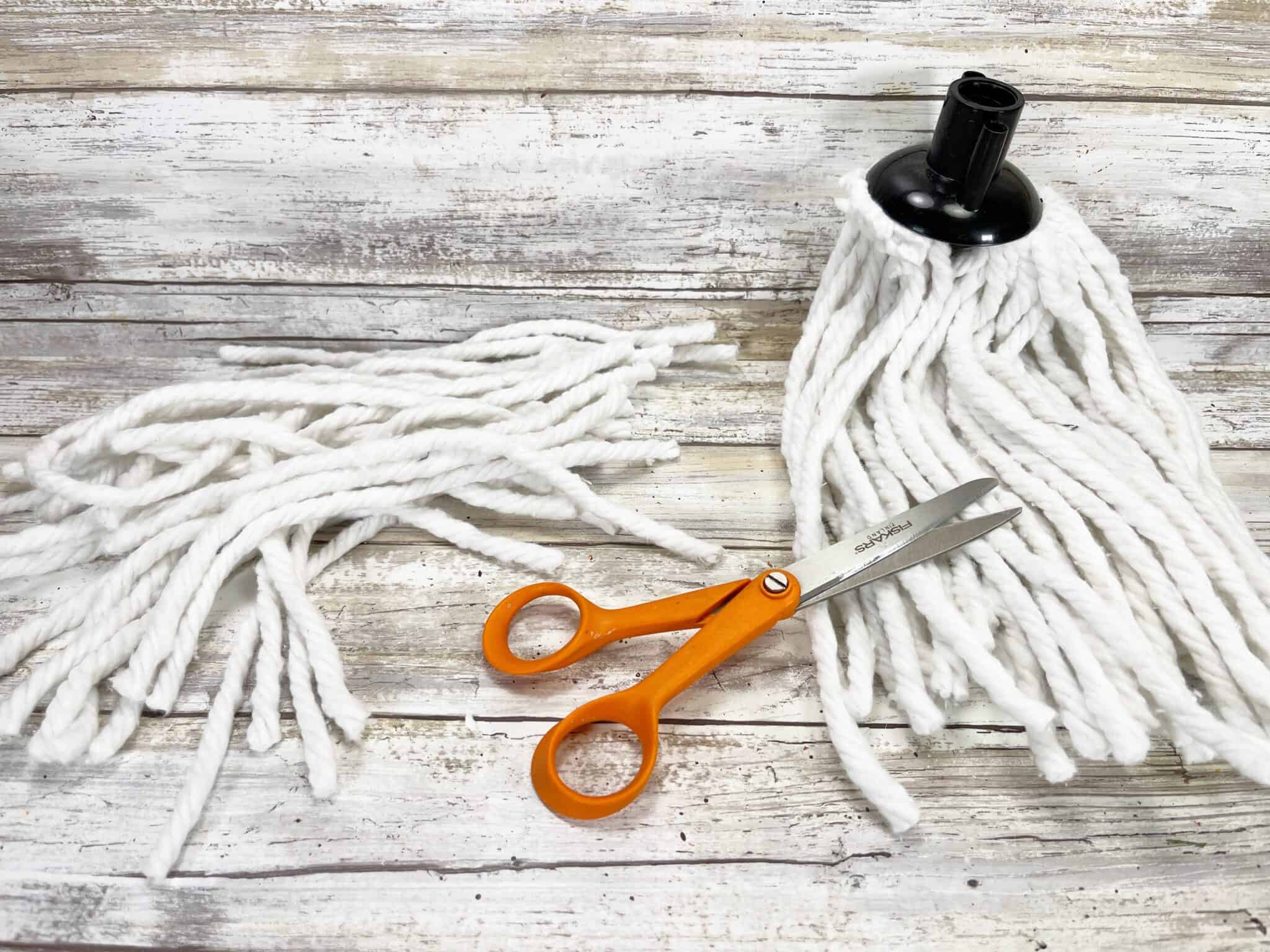 DIY Dollar Store Mop Witch Gnome Craft