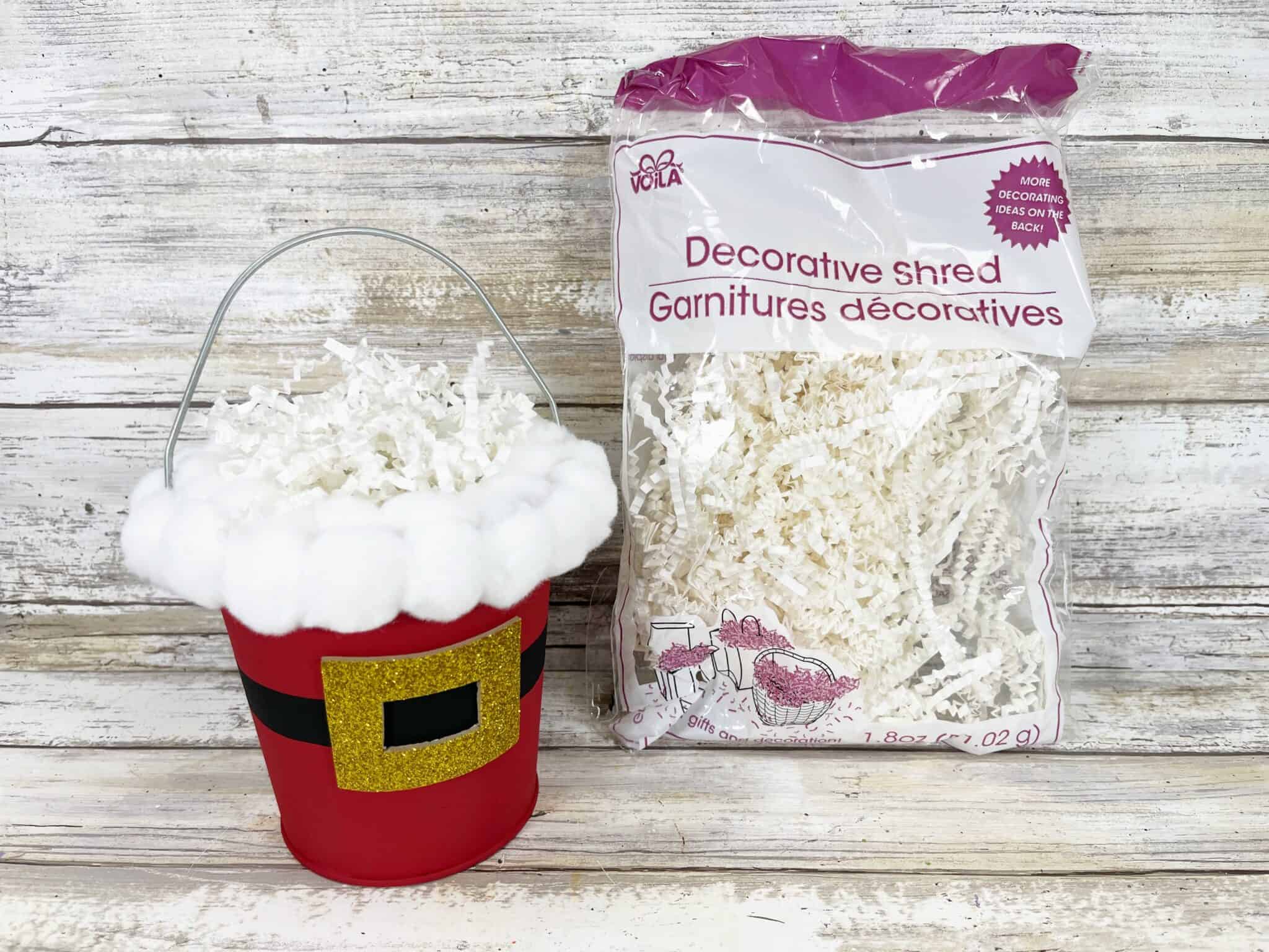 DIY Dollar Store Christmas Bucket List Craft