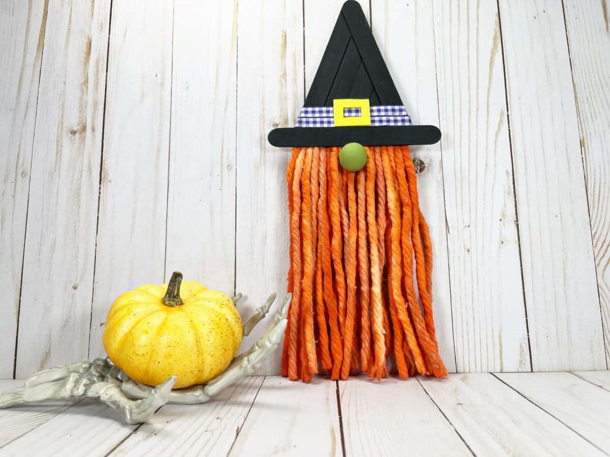 DIY Dollar Store Mop Witch Gnome Craft
