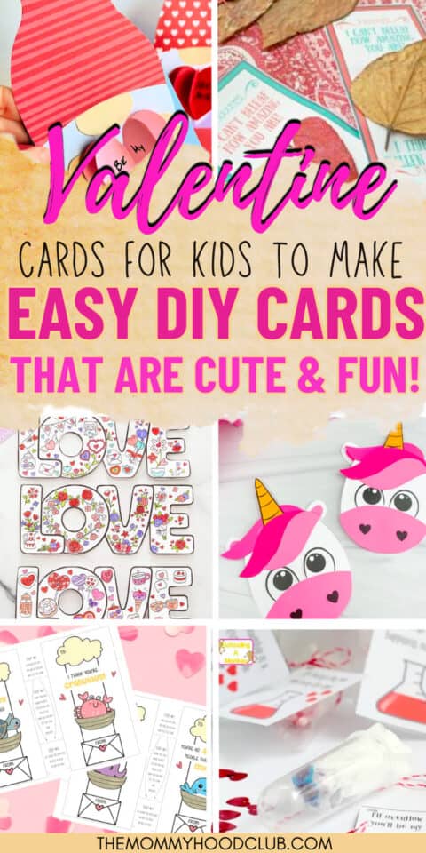 19 Fun DIY Valentine's Cards Kids Can Make | 2025