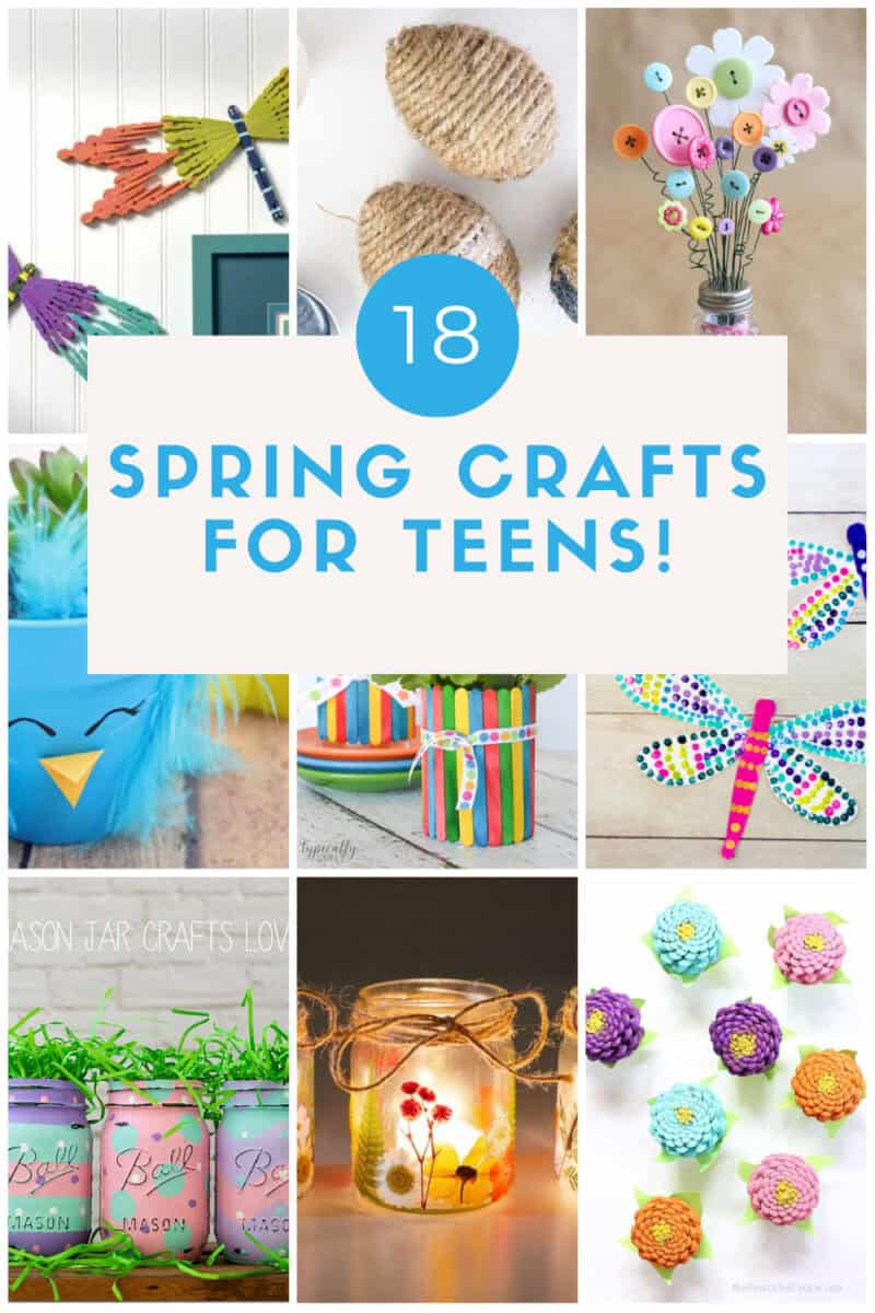 19 Fun Spring Crafts For Teens! | 2026