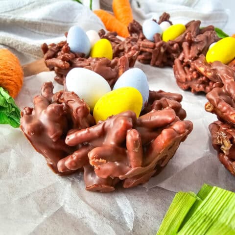 Easy Easter Nest Haystack Treats