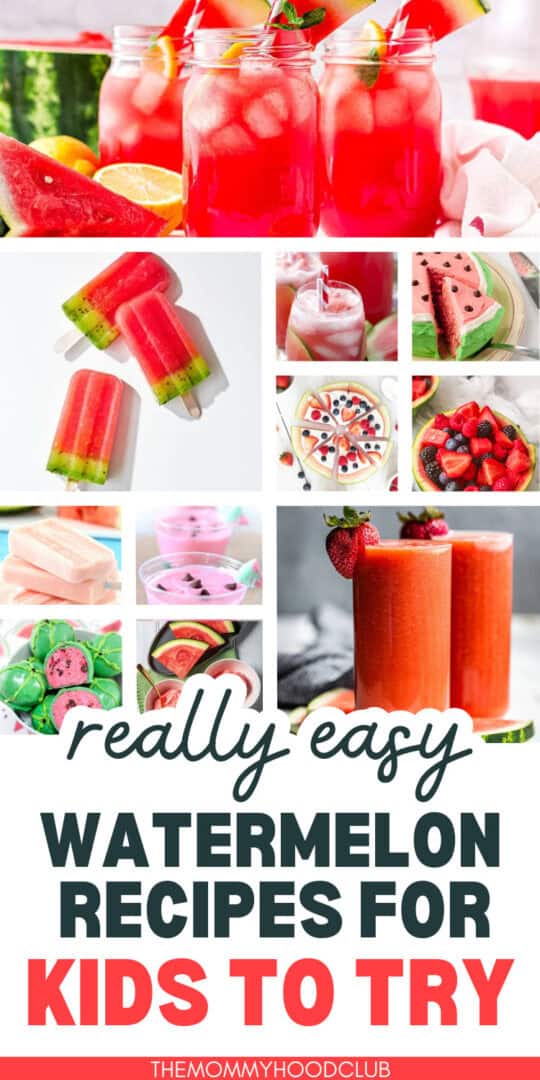 Kid Friendly Watermelon Recipes For Summer!