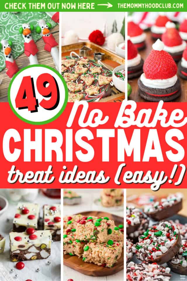 49 Fun and Festive No Bake Christmas Treats | The Mommyhood Club