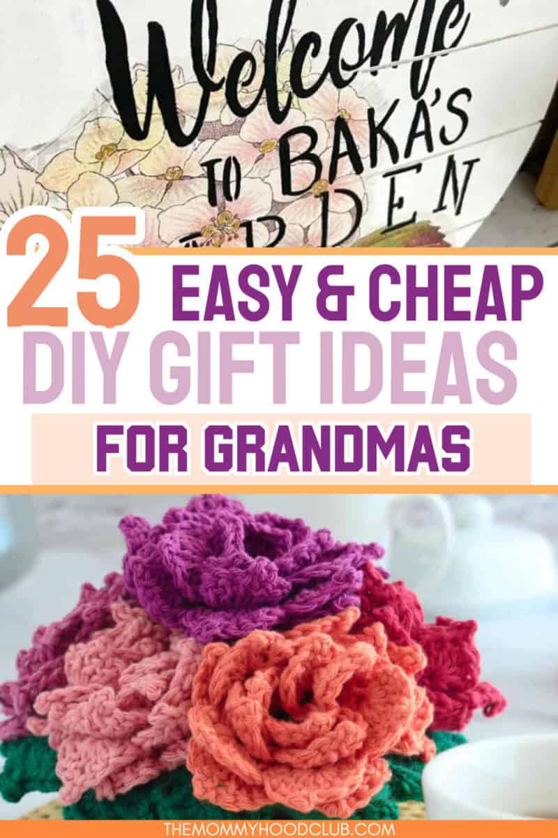 25 Beautiful DIY Gifts for Grandma | The Mommyhood Club