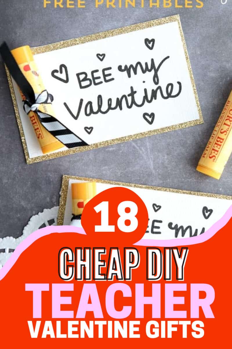 DIY Valentine's Day Gifts For Teachers