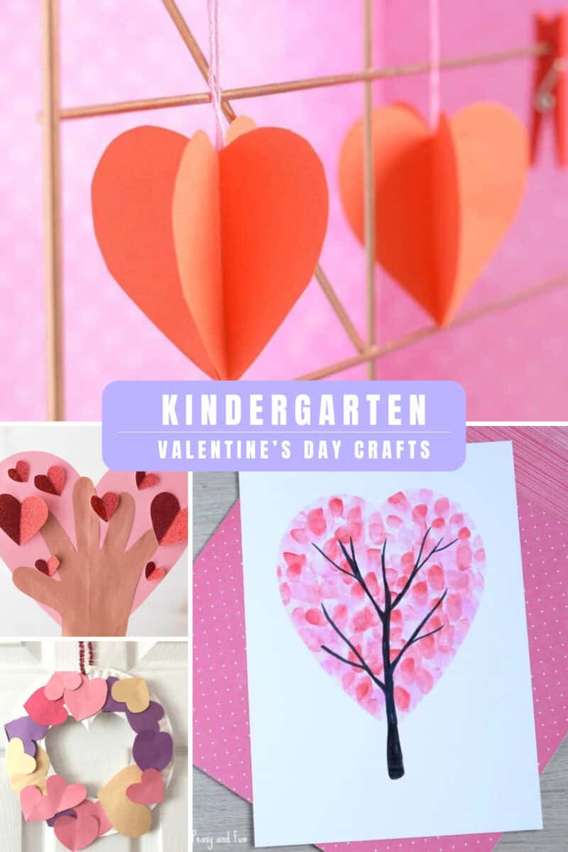 18 Fun Kindergarten Valentines Day Crafts
