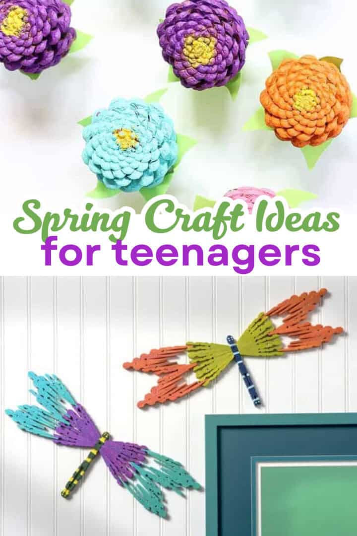 Spring Crafts for Teens That They'll Actually Like!