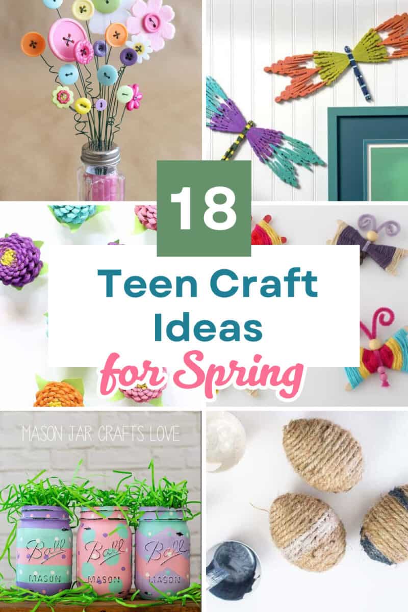 Spring Crafts for Teens That They'll Actually Like!