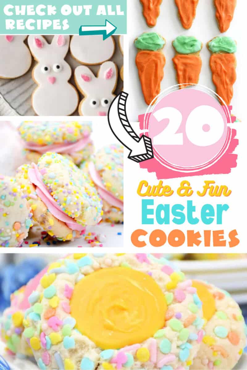 20 Cute and Fun Easter Cookies
