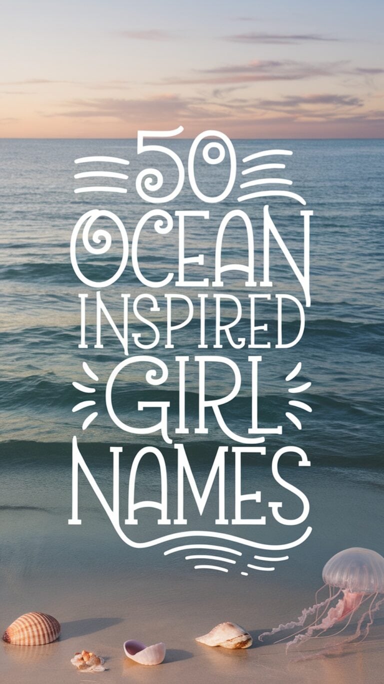 50 Beautiful Ocean-Inspired Baby Girl Names and Their Meanings