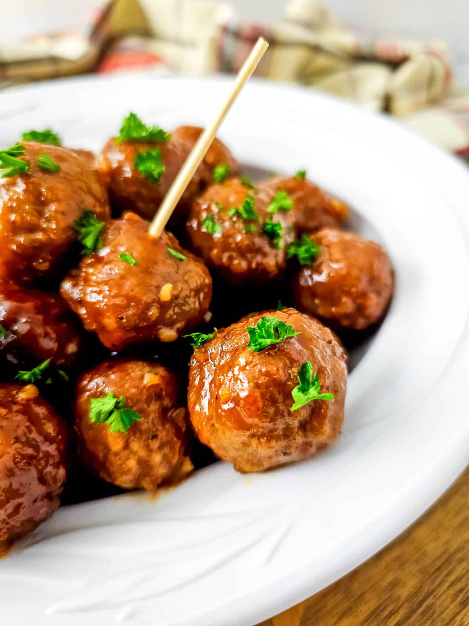 Honey Garlic Meatballs | Honey Garlic Meatballs