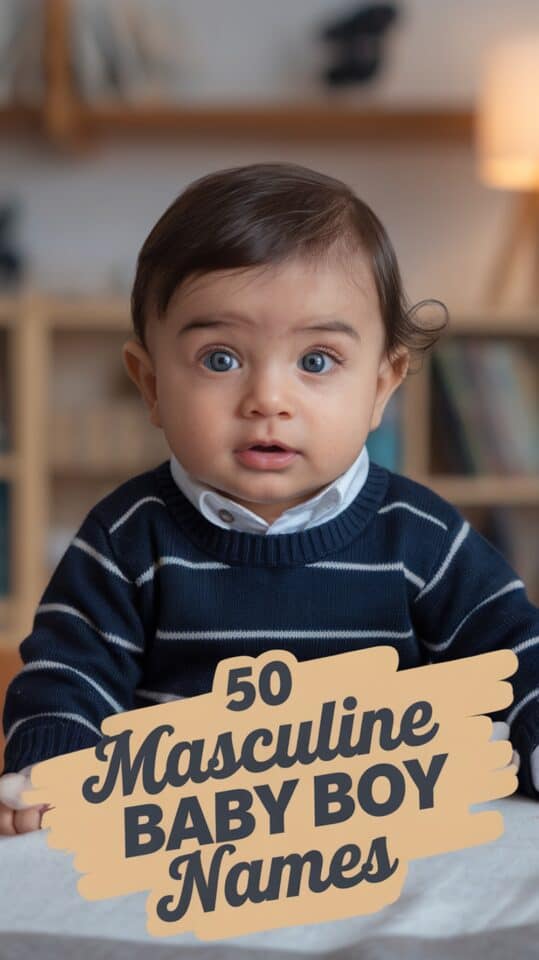 50 Strong and Masculine Baby Boy Names for Your Little Prince