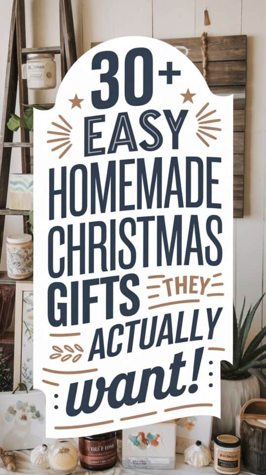 Ultimate List Of DIY Christmas Gifts | 2025 The Mommyhood Club
