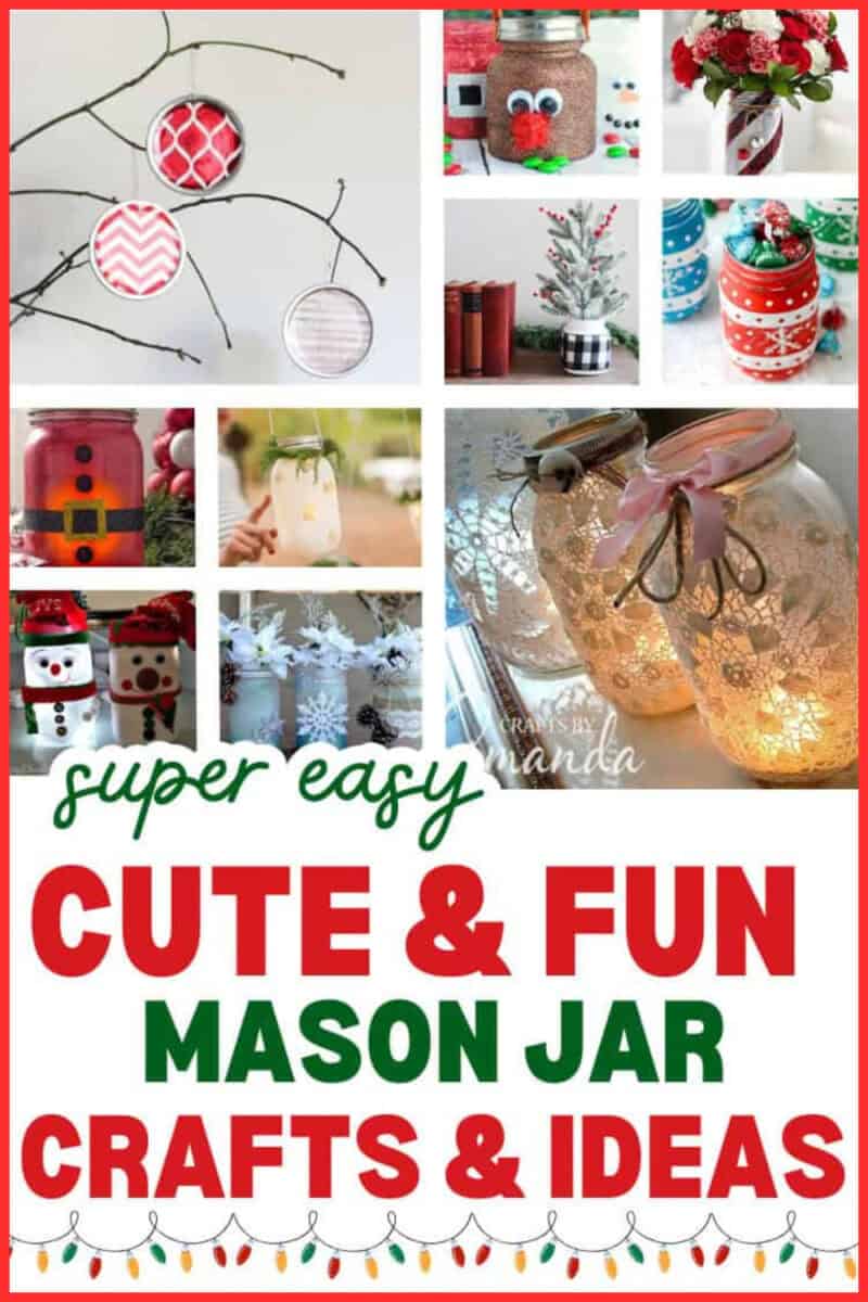 41 Christmas Mason Jar Crafts to DIY
