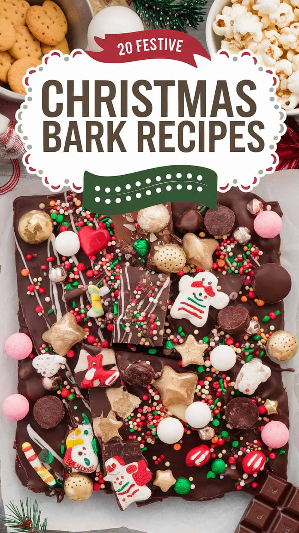 20+ Christmas Bark Recipes for Parties or Gatherings