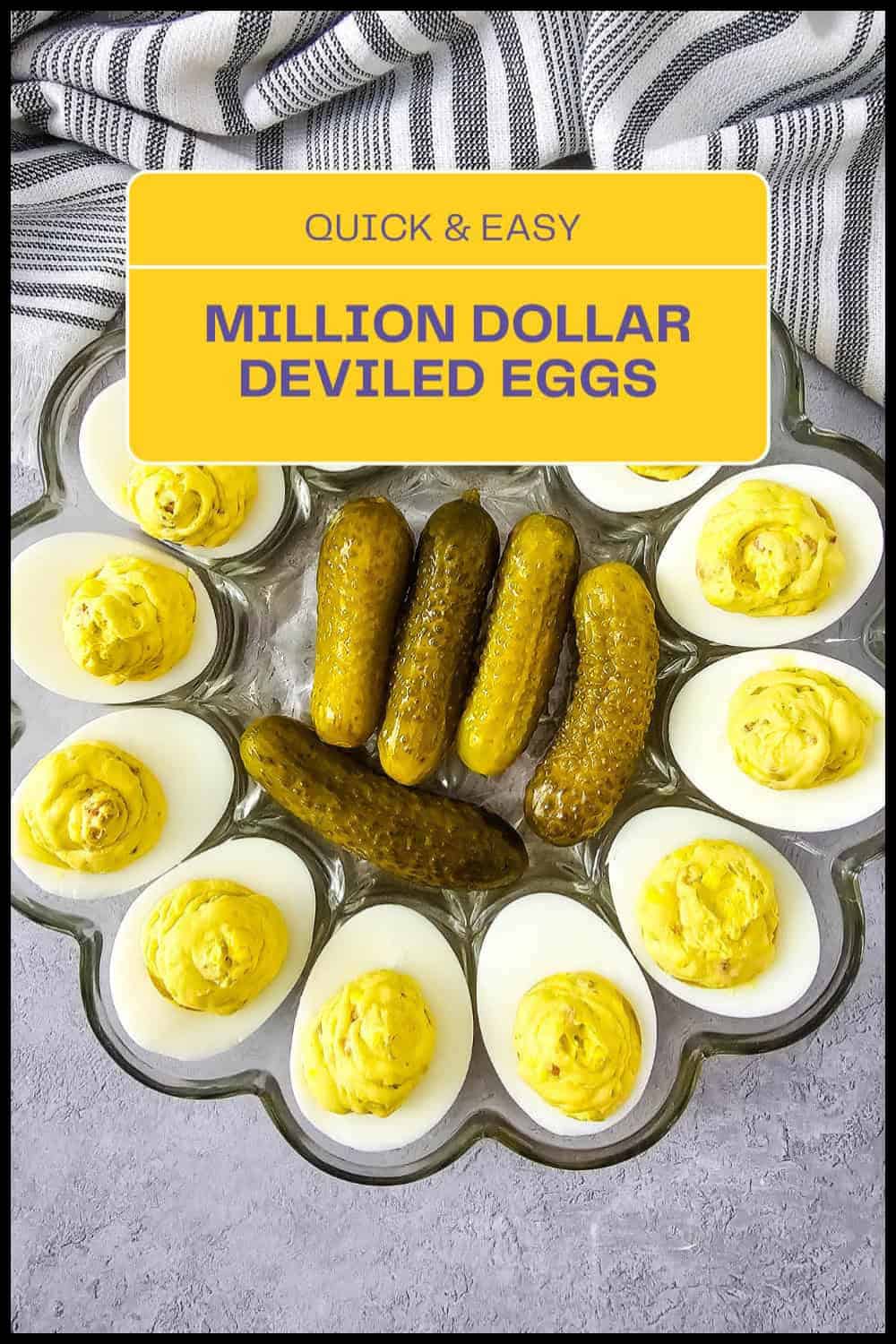 The Best Million Dollar Deviled Eggs