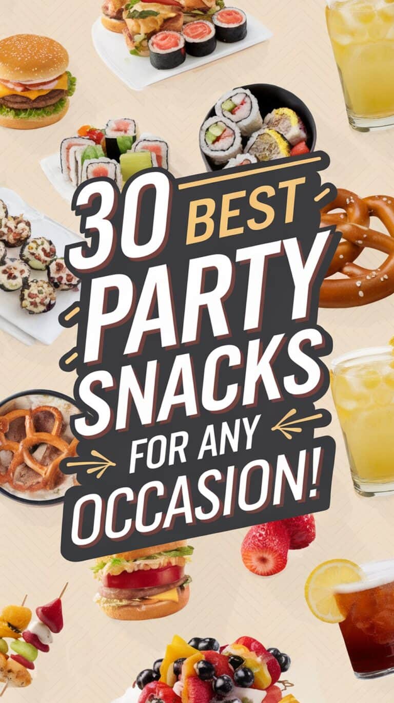 30 BEST Party Snacks for Any Occasion!