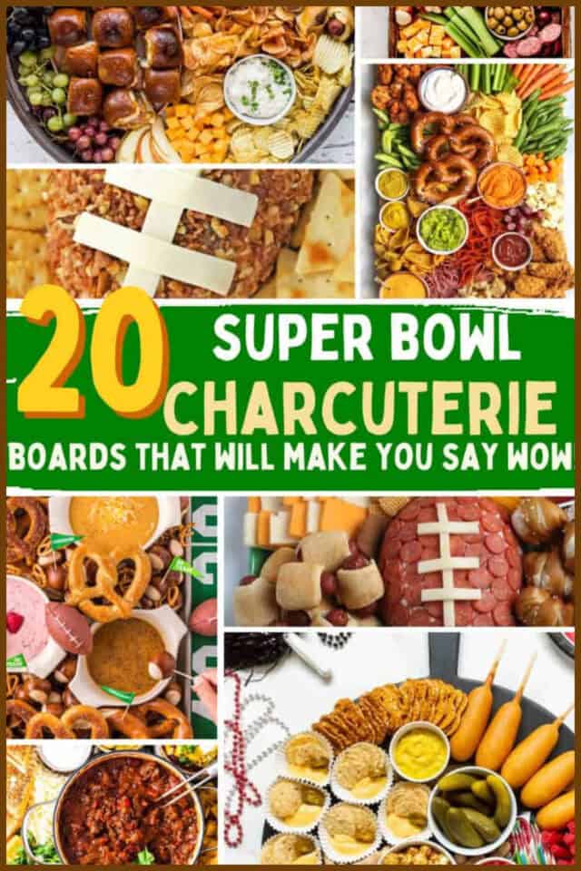 20+ Super Bowl Charcuterie Board Ideas