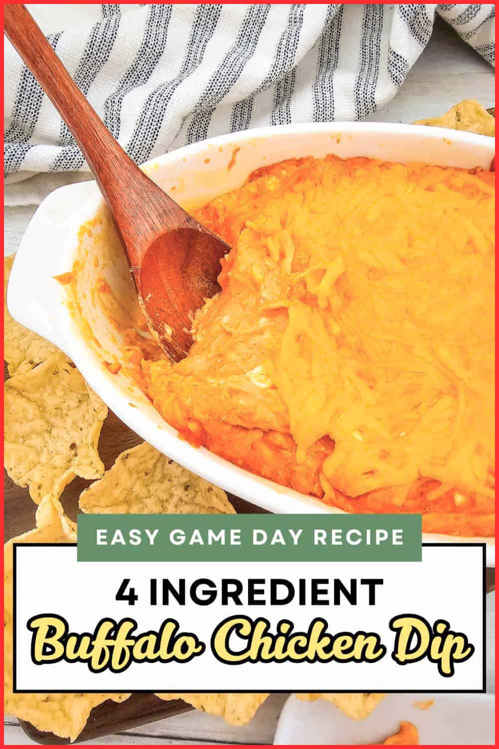 The Most Addicting Buffalo Chicken Dip