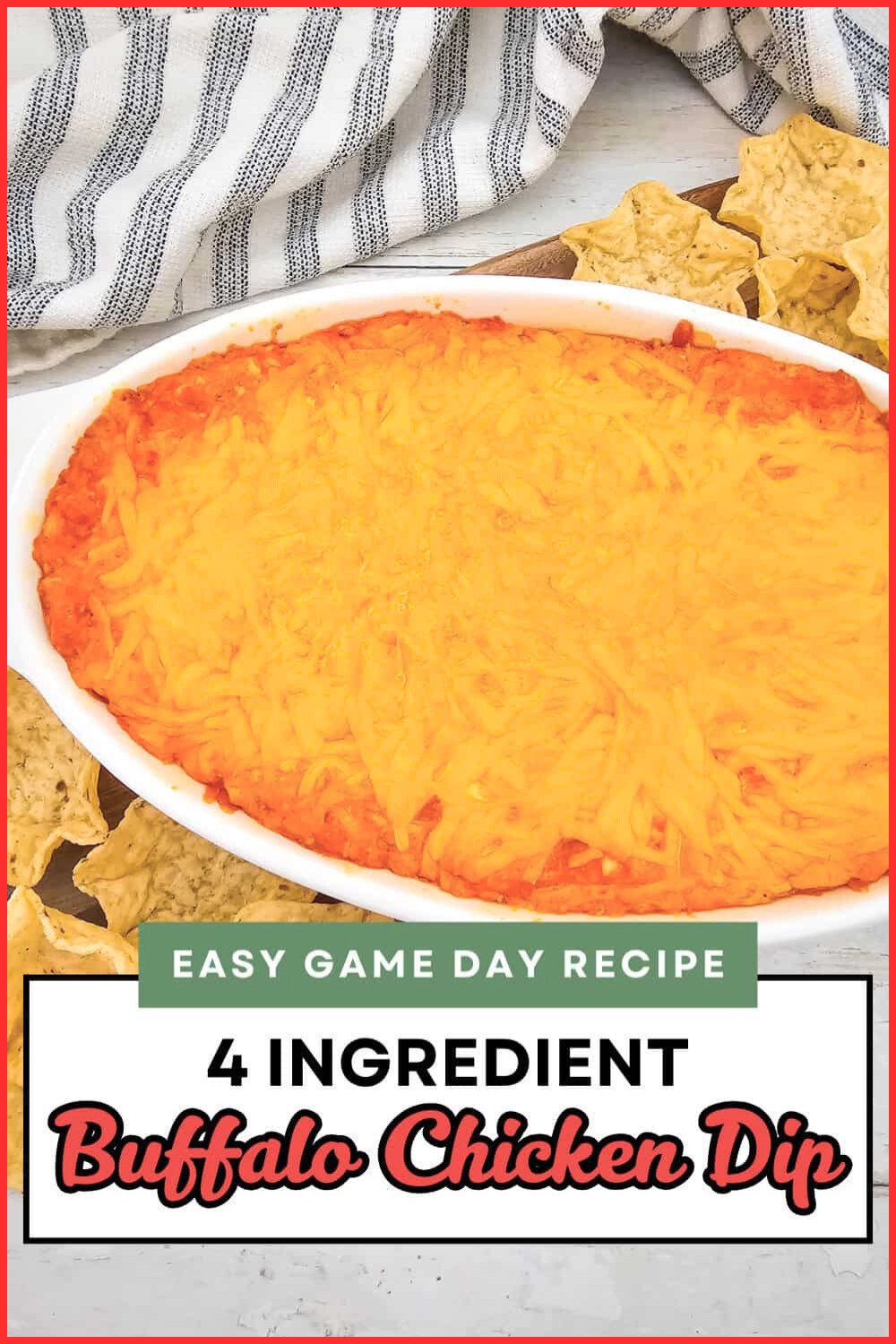 The Most Addicting Buffalo Chicken Dip